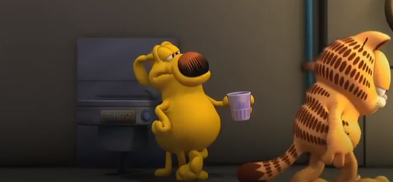 Animation and All Things Related: Let's Watch This: "Garfield Gets Real ...