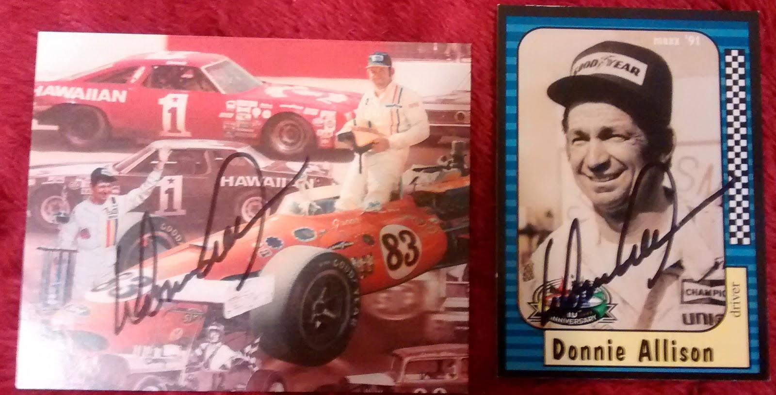Classic Screams Autographs: Terry Labonte