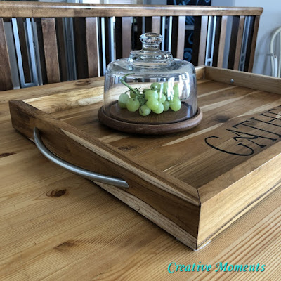 Jumbo Wood Tray