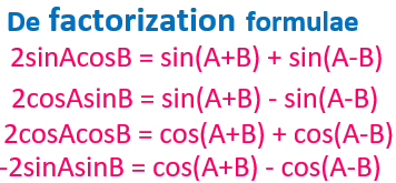 Easiest way to remember trigonometric formula