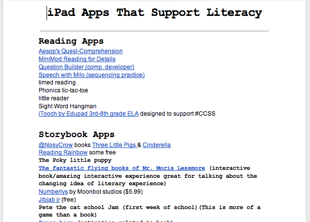 The Library Voice: Apps and Online Tools To Support Literacy....A ...