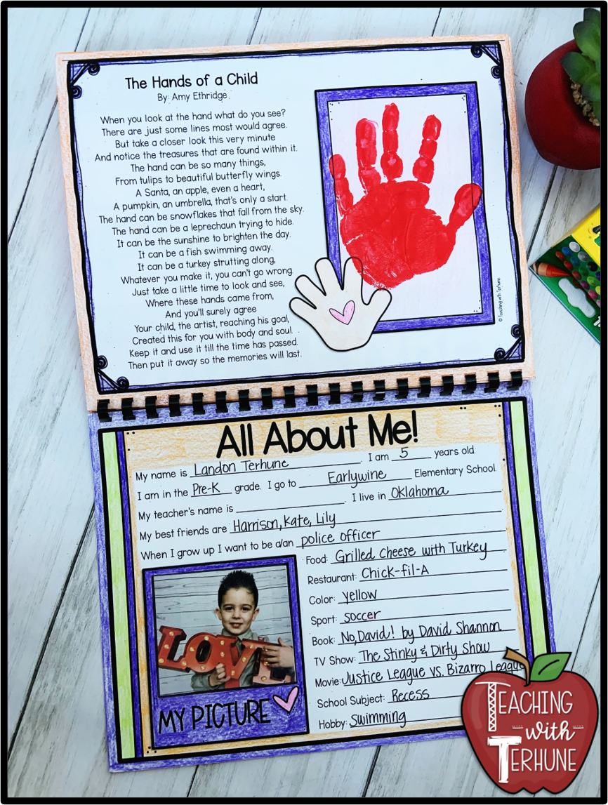 Teaching With Terhune: Handprint Calendar – Student Made Calendar for a ...