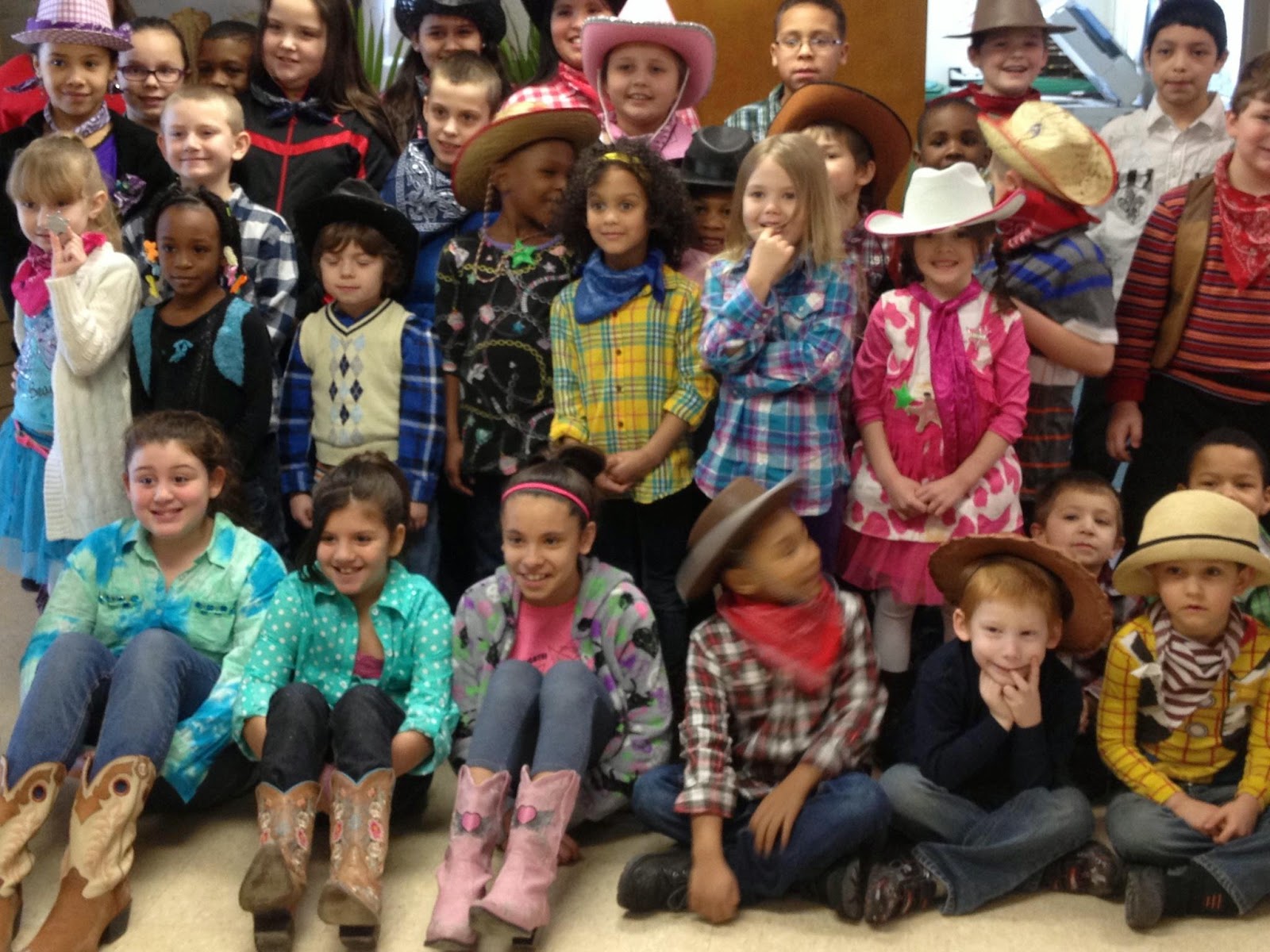 Talking Taylor Schools: EUREKA HEIGHTS ELEMENTARY SCHOOL: Rodeo reading!