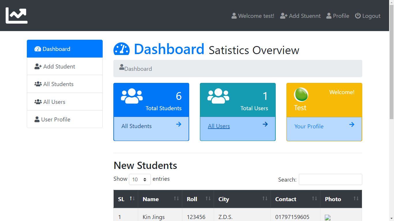 Advance Stundent Enrollment System Project using php mysql with Source ...