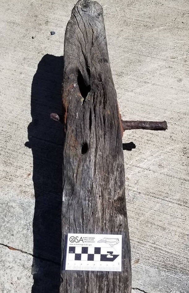 The Civil War Picket: Curved timber found decades ago on North Carolina ...