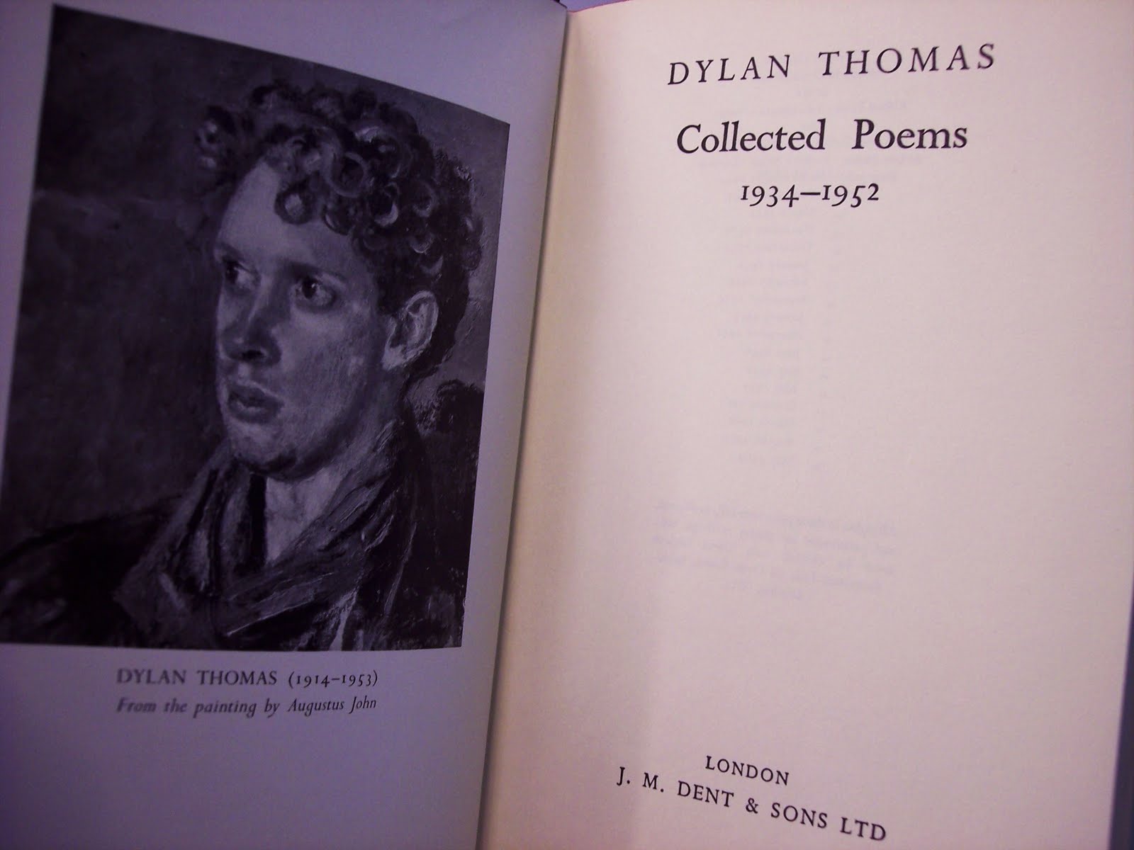 Dylan Thomas. Collected Poems.