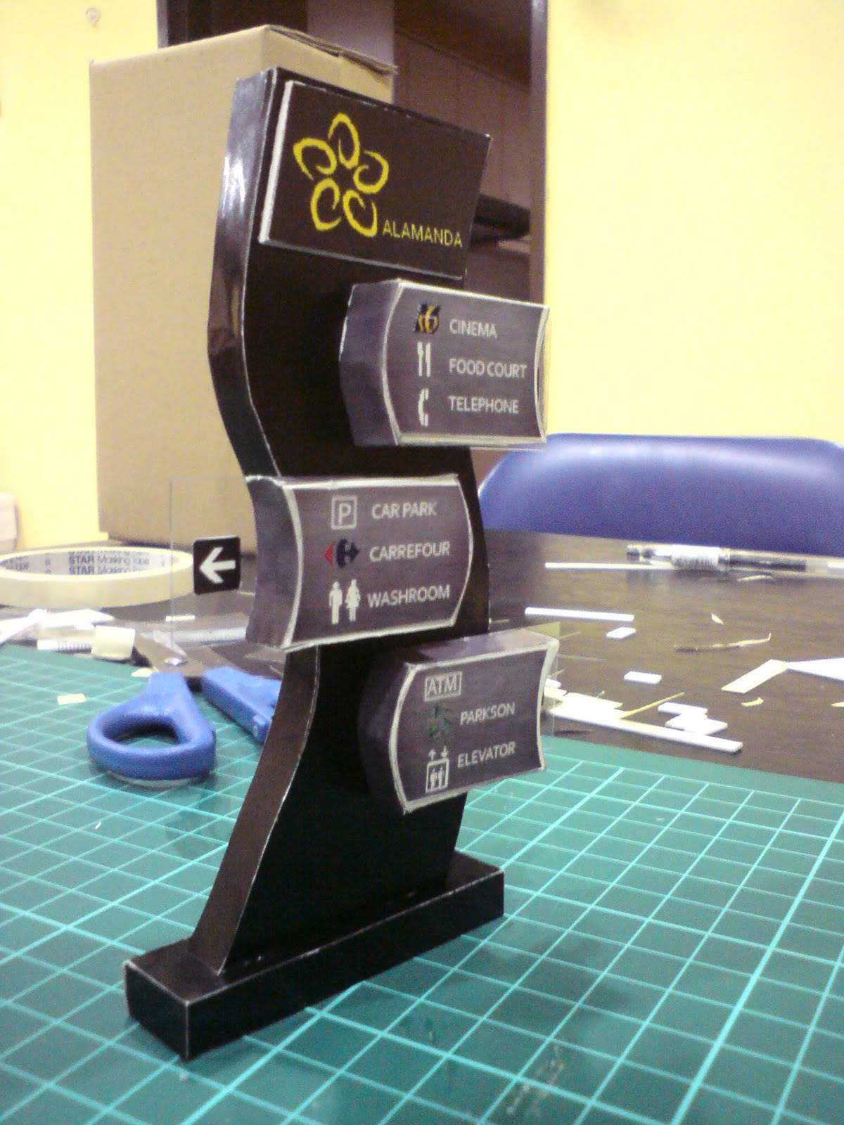 Enviromental Design: Standee For Environmental Design