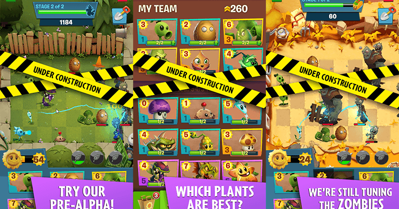 EA releases Plant vs. Zombies 3 for testing on Android