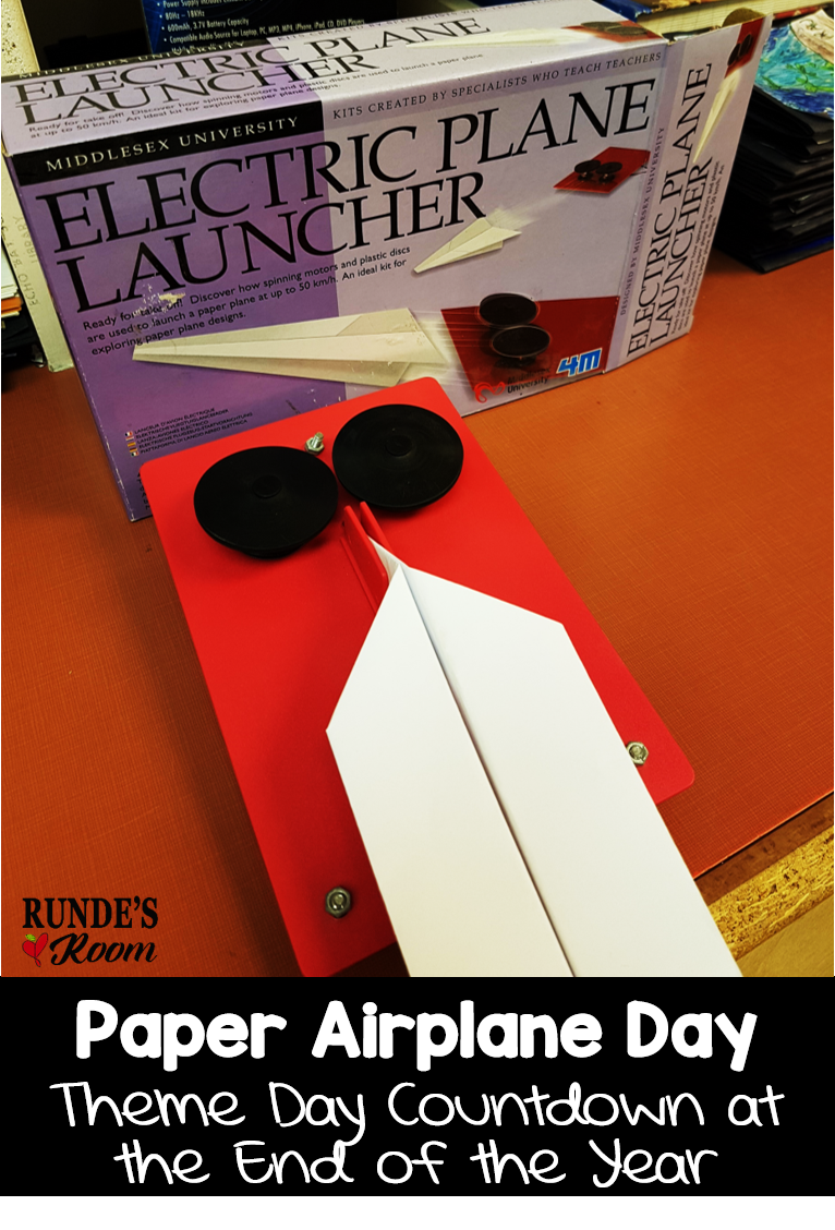 Theme Day - Paper Airplanes | RUNDE'S ROOM