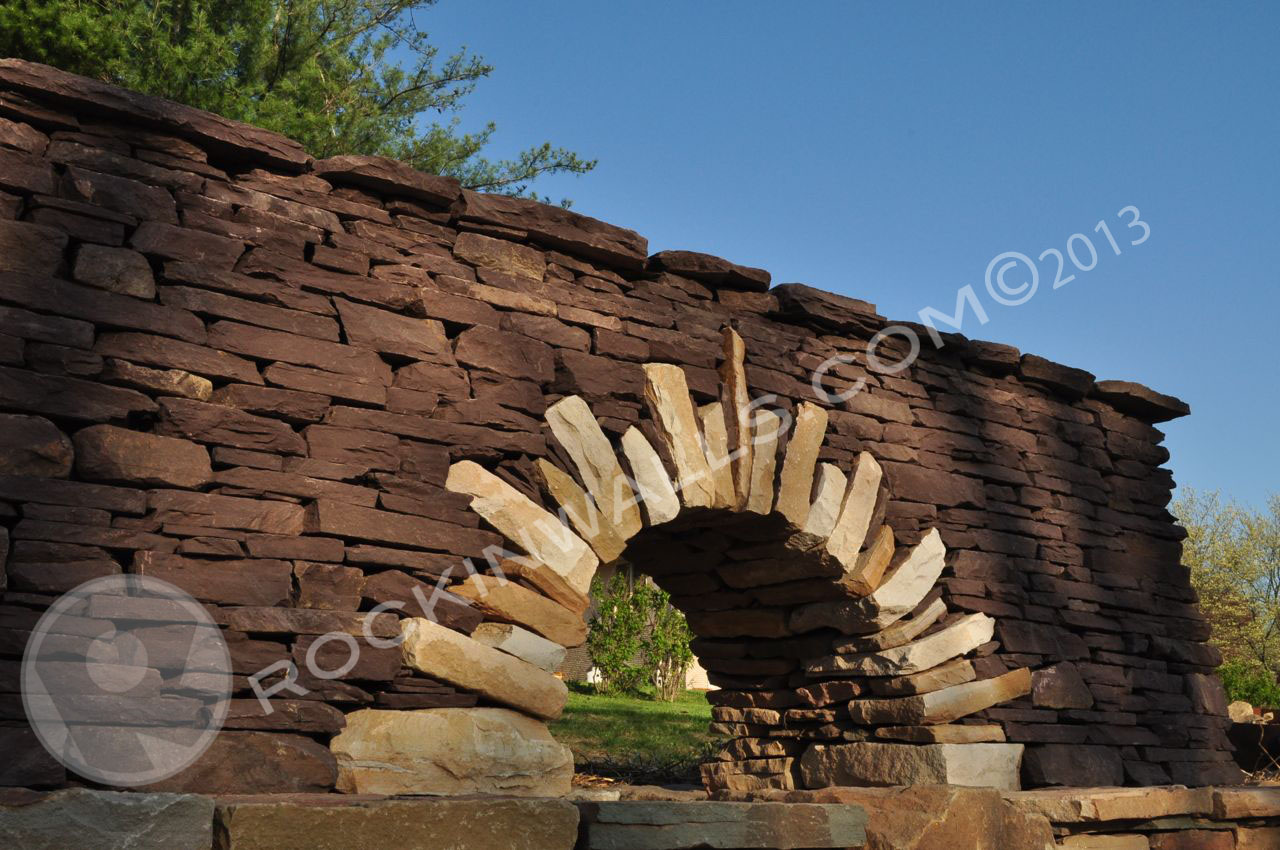 ROCKIN WALLS: Round Hill Road, Frederick VS - Starburst Arch Story 2013