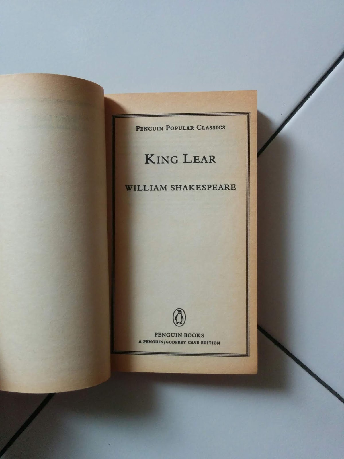 King Lear by William Shakespeare | Aksiku Toko Buku Bekas Online