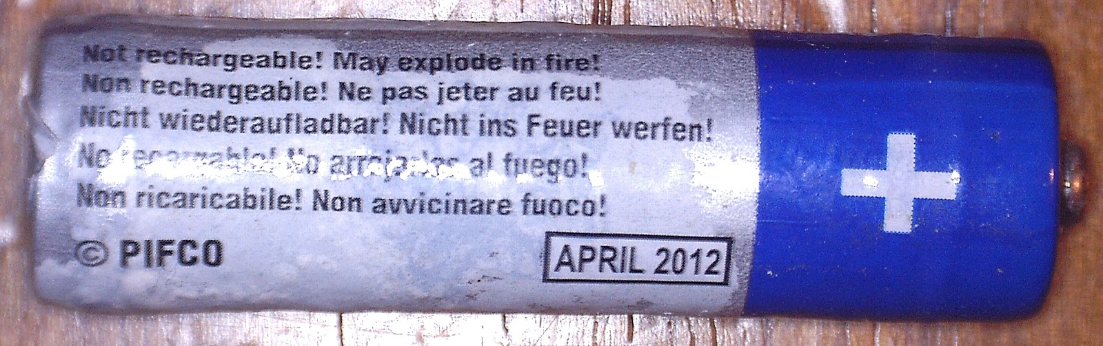 AA Overload - Battery Brands; A 365-Day Project: PIFCO; 011