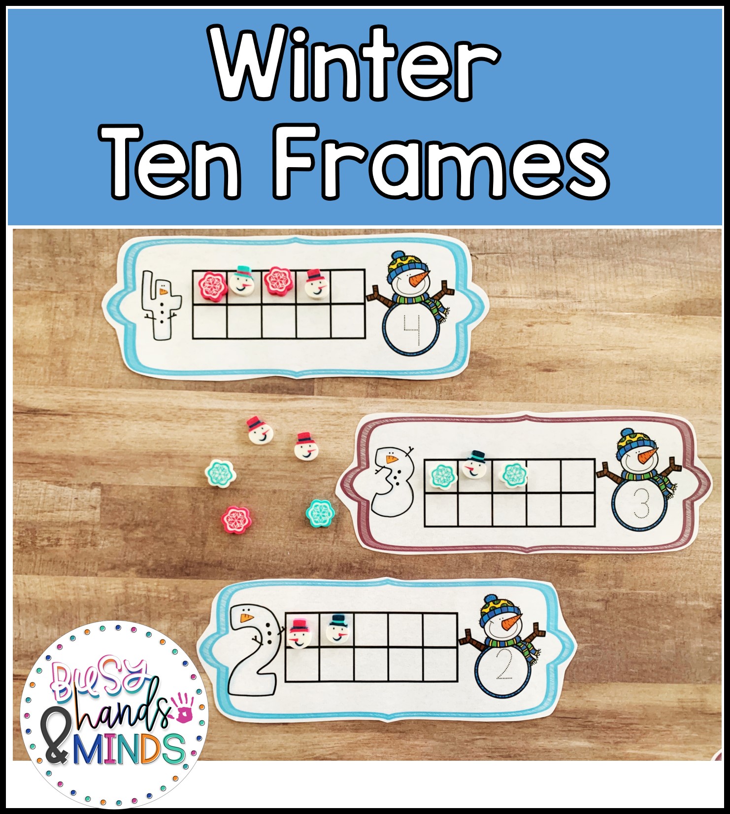 Winter Preschool Theme | Busy Hands and Minds