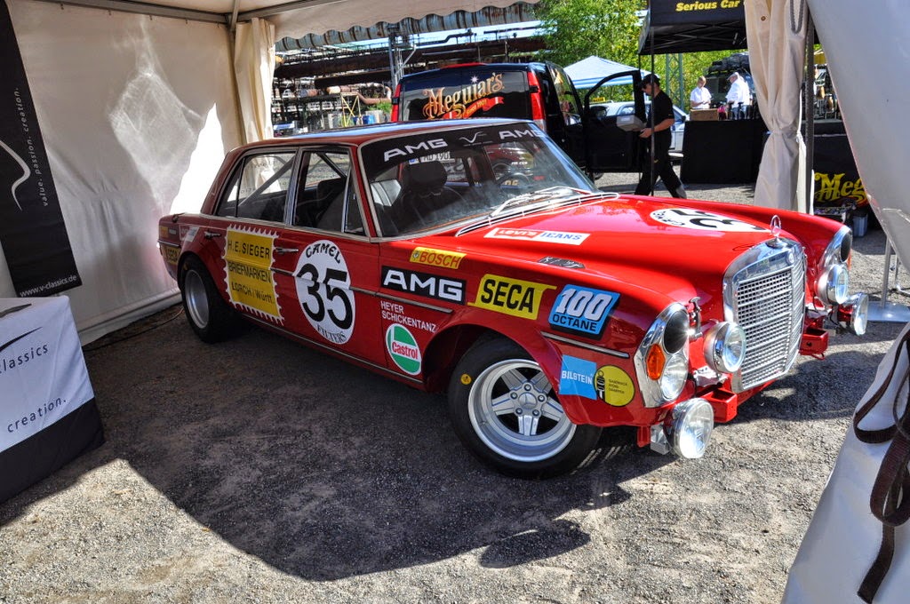 BENZTUNING: Mercedes 280SEL 6.3 AMG The RED PIG