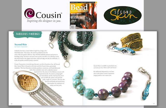 Cousin Creative Circle Projects: Second Skin Featured in Bead Trends ...