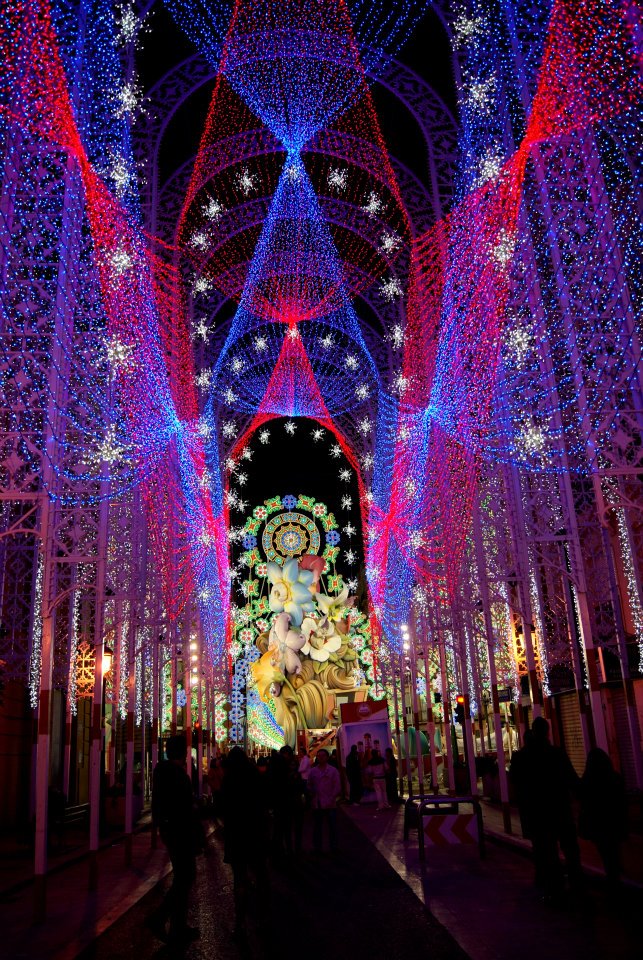 ISU Abroad News: Josh Gray & Emily Cundick Celebrating Falles in Spain