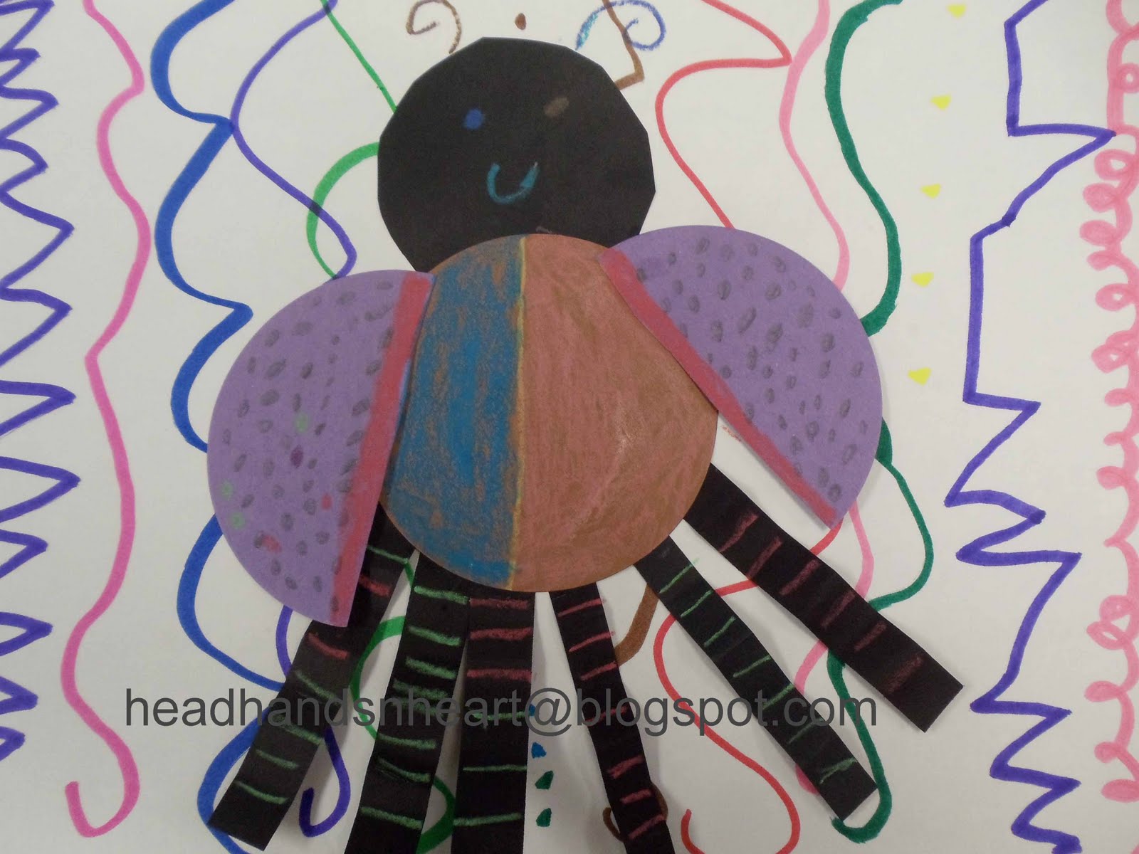 Hands, Head 'n Heart in the Artroom: Line and Pattern with 1st Graders