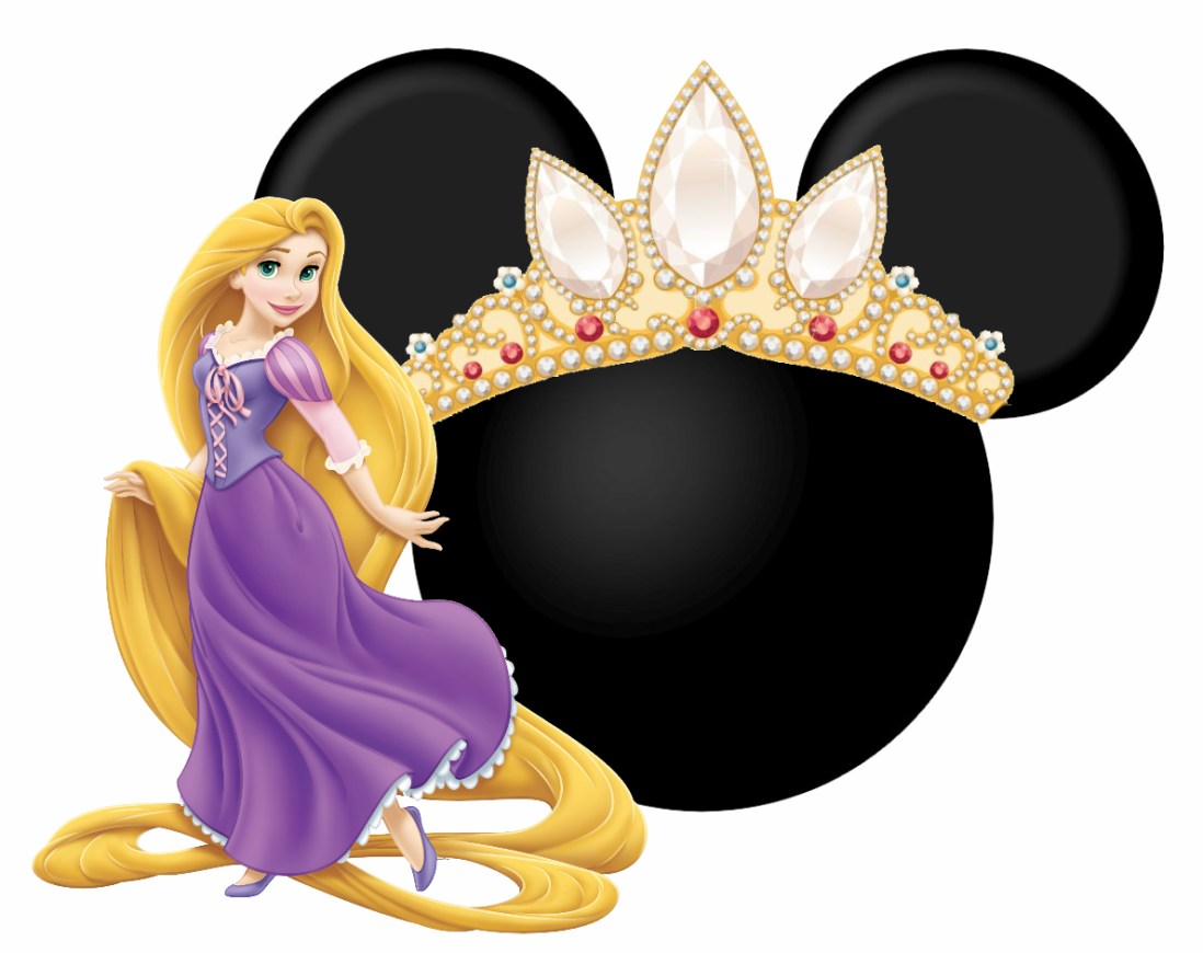Tangled (Rapunzel) with Mickey Heads. - Oh My Fiesta! in english