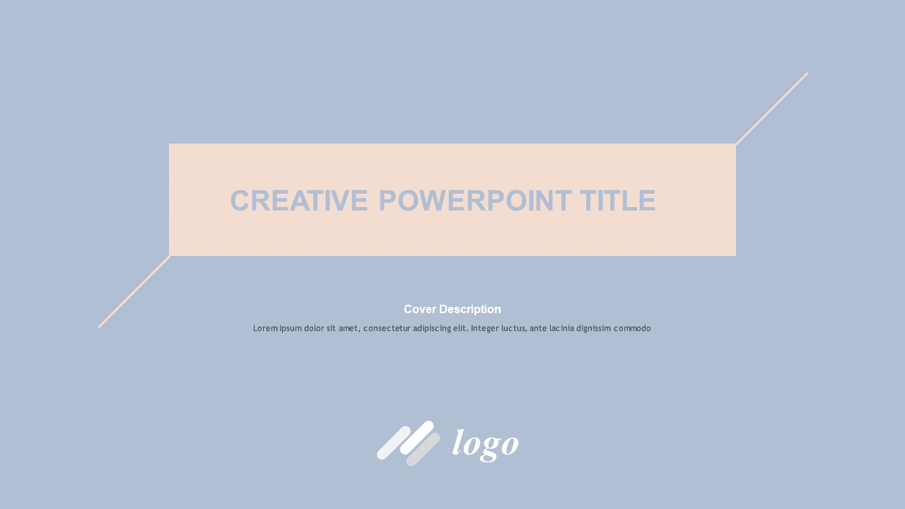Normal Simple Title PowerPoint Templates - PowerPoint Free