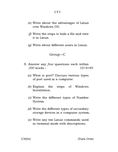 OSPU CSP DCA Computer Fundamentals Dec 2019 Question Paper - University ...