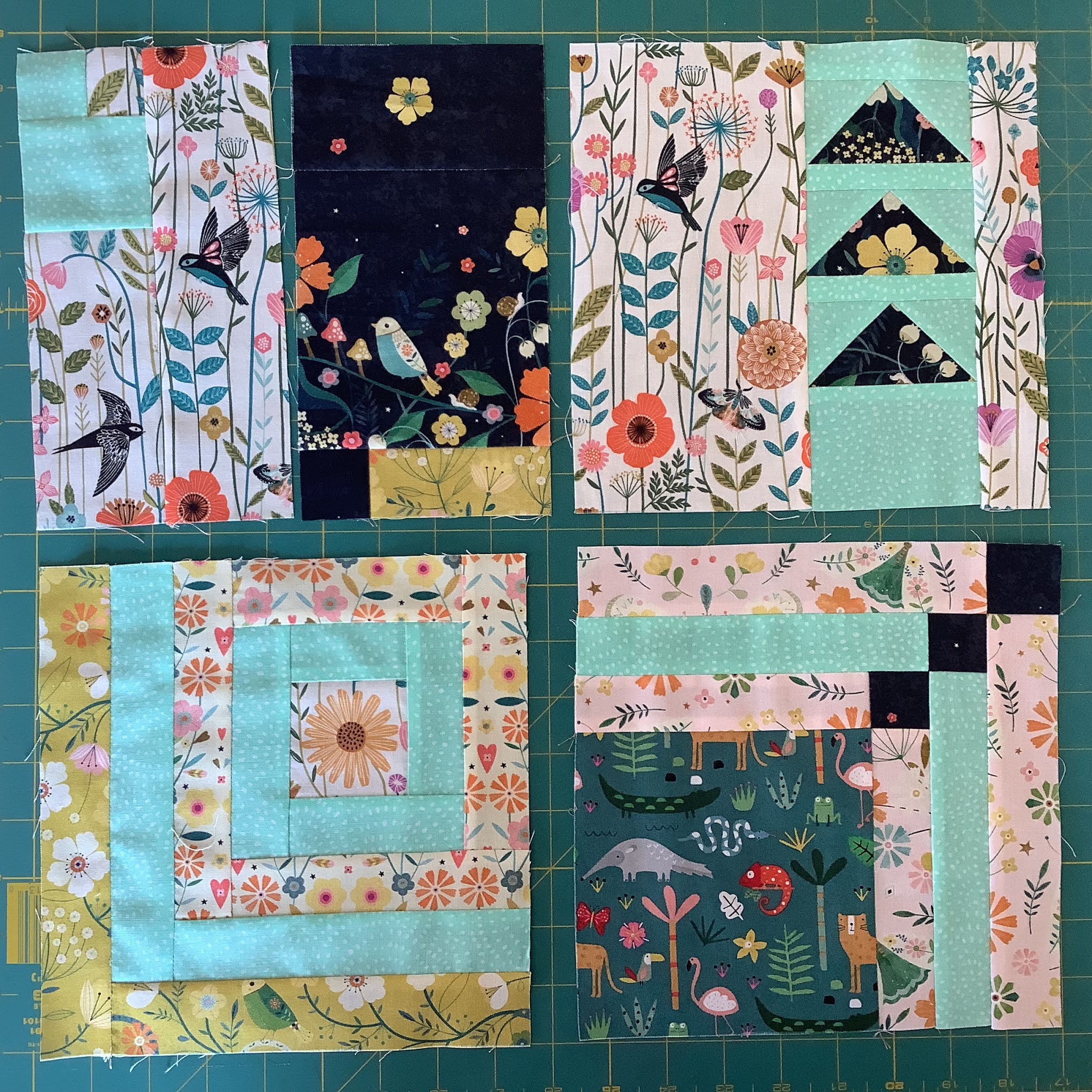Fiber Antics by Veronica: Wrapping up the 100 Days 100 Blocks 2021 project