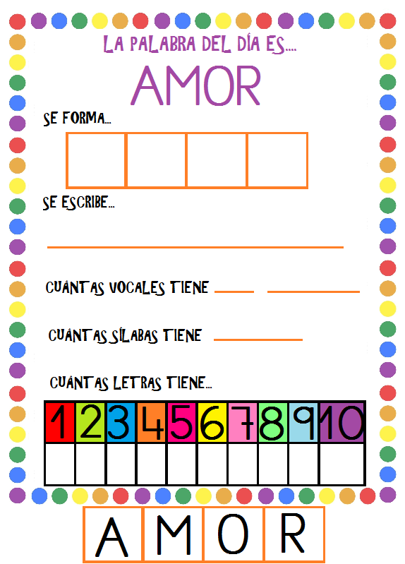 Mis pequeños Einstein: LA PALABRA DEL DÍA ES...