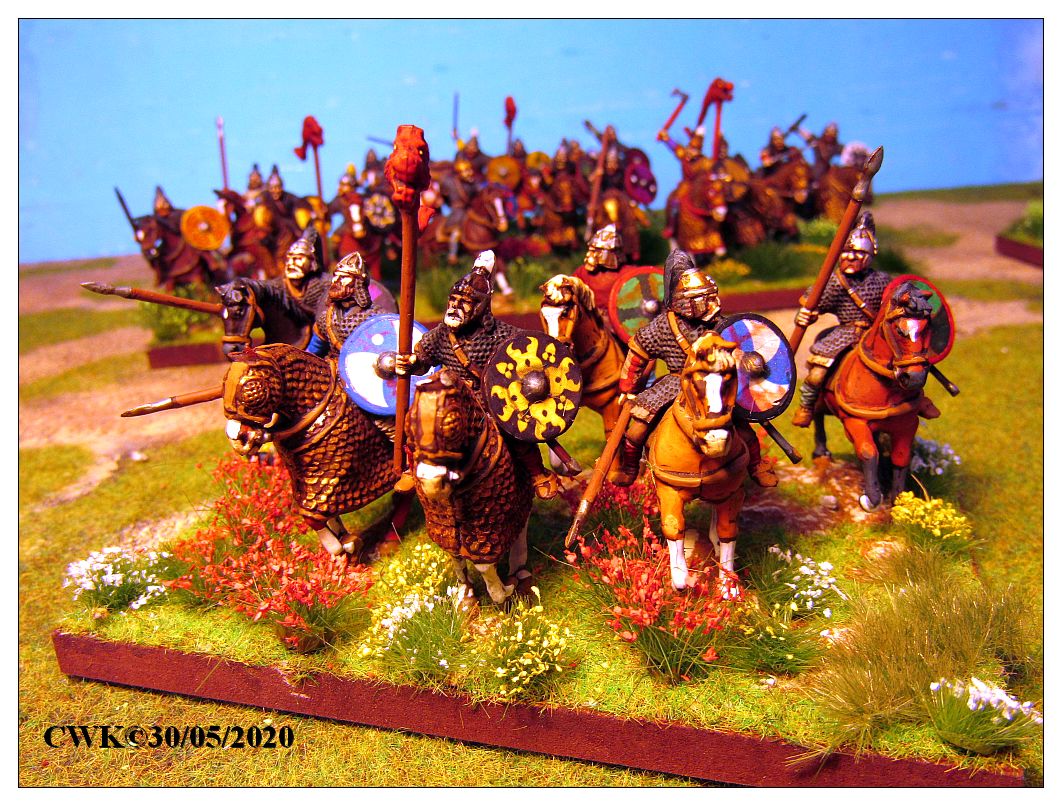 Impetus Armies in 28mm: Early Ostrogoths Basic Impetus army ,number five!!!