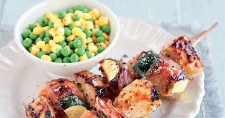 chicken and courgette kebabs recipe -Taste USA