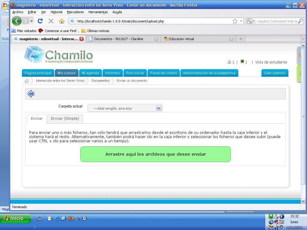 Experiencias en Educación y TIC: Plataforma Chamilo
