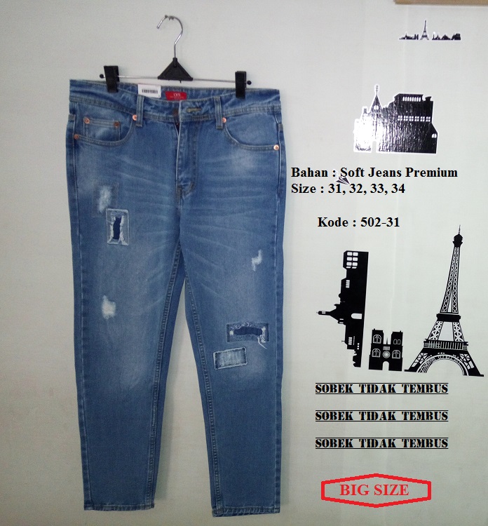 Jual Celana Jeans Robek Wanita Murah