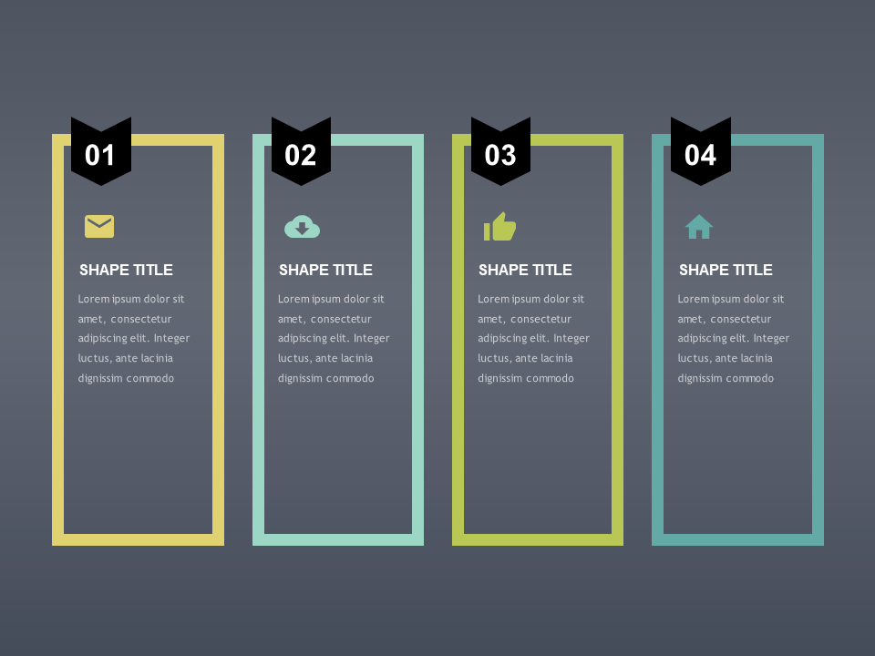 Outline Contents Box PowerPoint Templates - PowerPoint Free