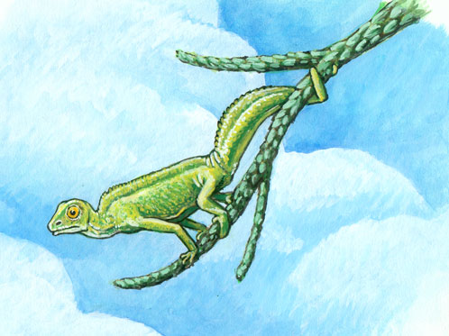 Waxing Paleontological: Monkey Lizards of the Triassic