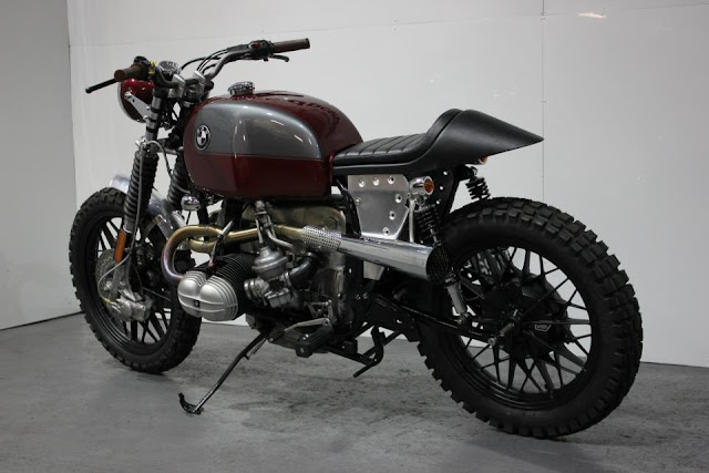 Racing Cafè: BMW R100 Scrambler "Siren!" by Kevils Speed Shop