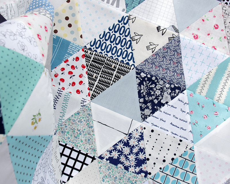 Red Pepper Quilts: Triangles and more triangles!