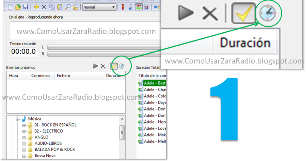 Poner "STOP" en la programación Automática