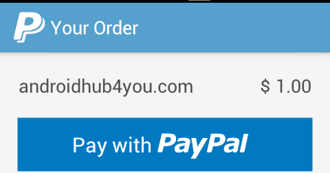 CDACians India: Android Paypal Gateway Example | Paypal demo in android ...