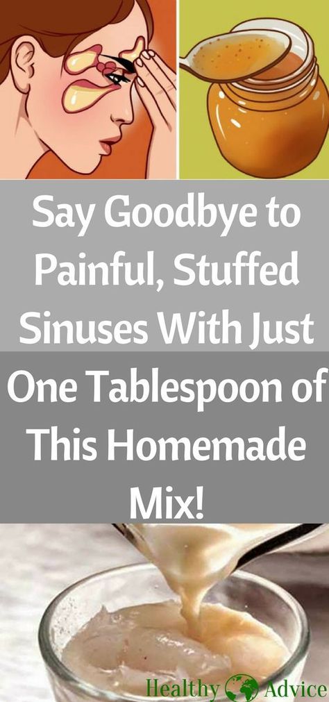 Say Goodbye to Painful, Stuffed Sinuses With Just One Tablespoon of ...