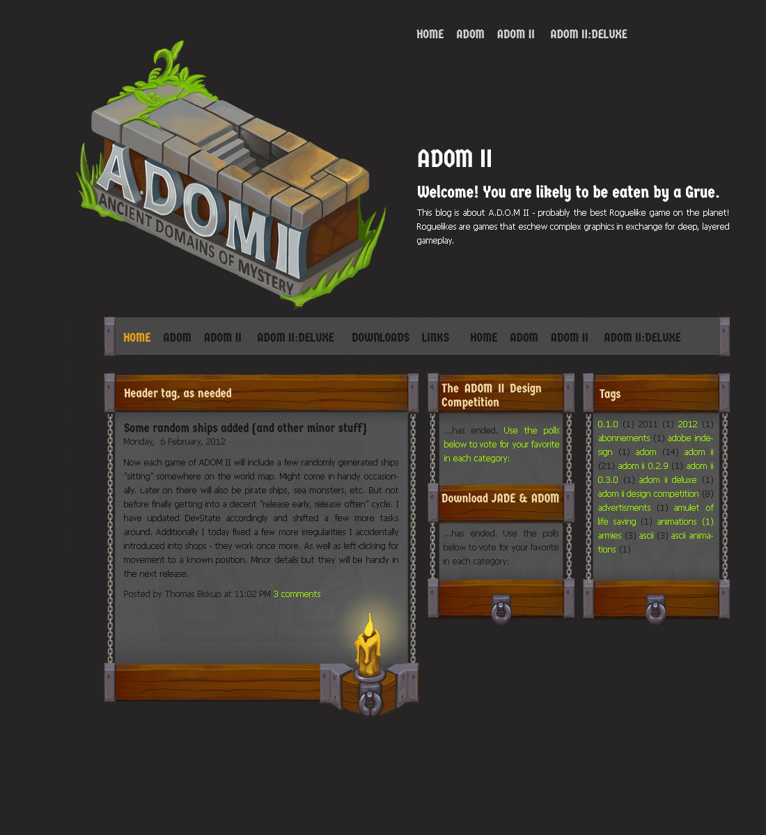 The Official Blog for ADOM (Ancient Domains Of Mystery): Post #101 ...