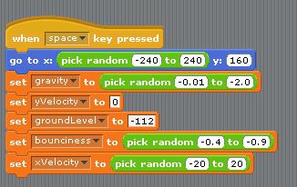 Scratch Resources: Gravity/Friction