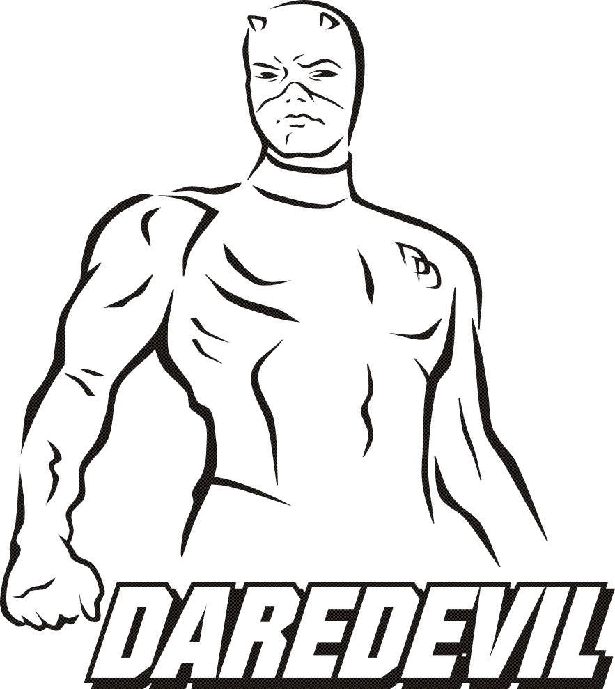 Daredevil Coloring Coloring Pages