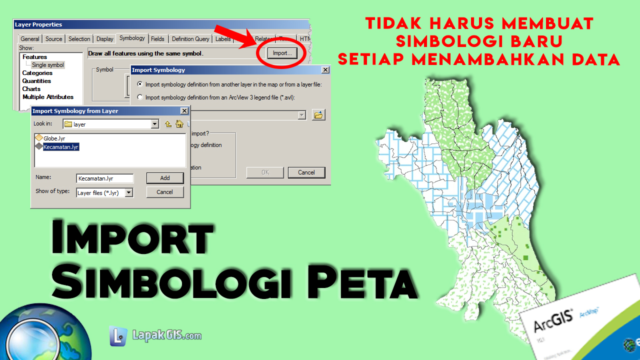Cara Import Simbol Peta Pada ArcGIS - Lapak GIS