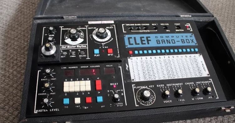 MATRIXSYNTH: Ultra Rare CLEF Computer BAND-BOX