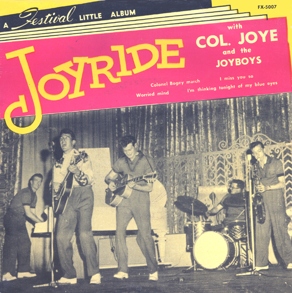 Little Aussie Albums: Col Joye - 1958 - Joyride