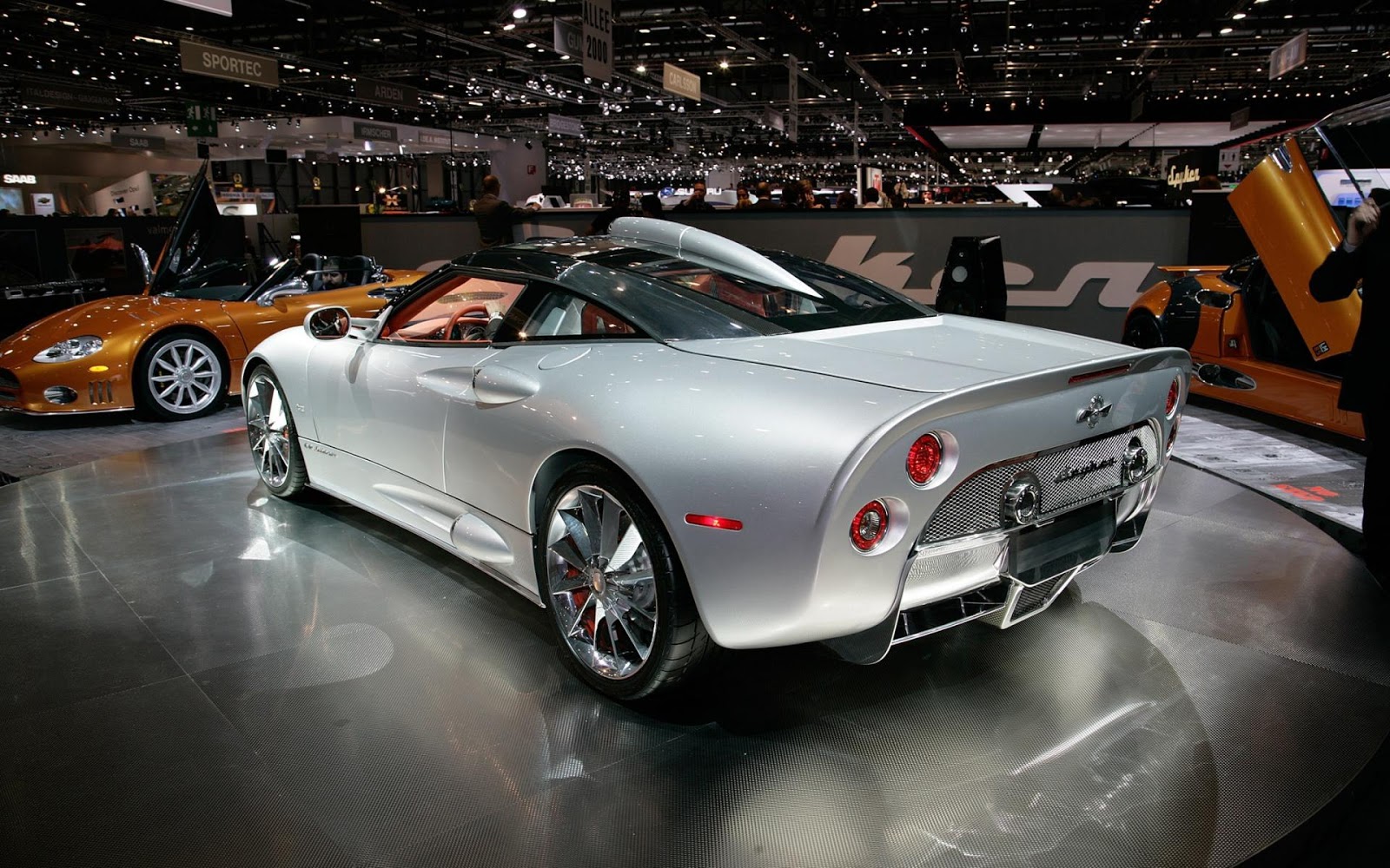 Wallpapers of beautiful cars: Spyker C8 Aileron GT Racer and Geneva ...