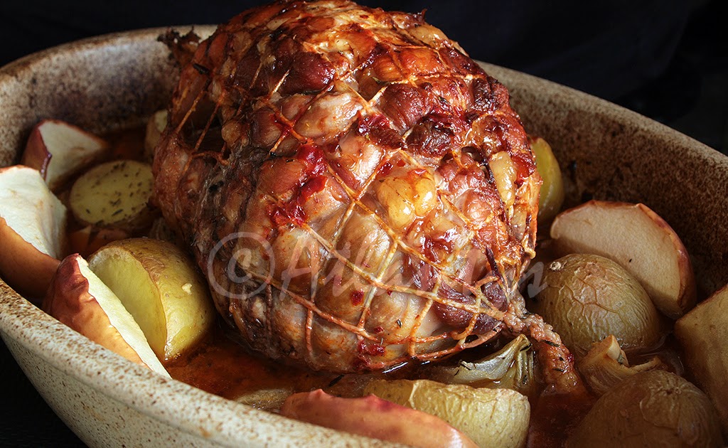 Terapia do Tacho: Roti de peru com maçãs (Turkey roti with apples)