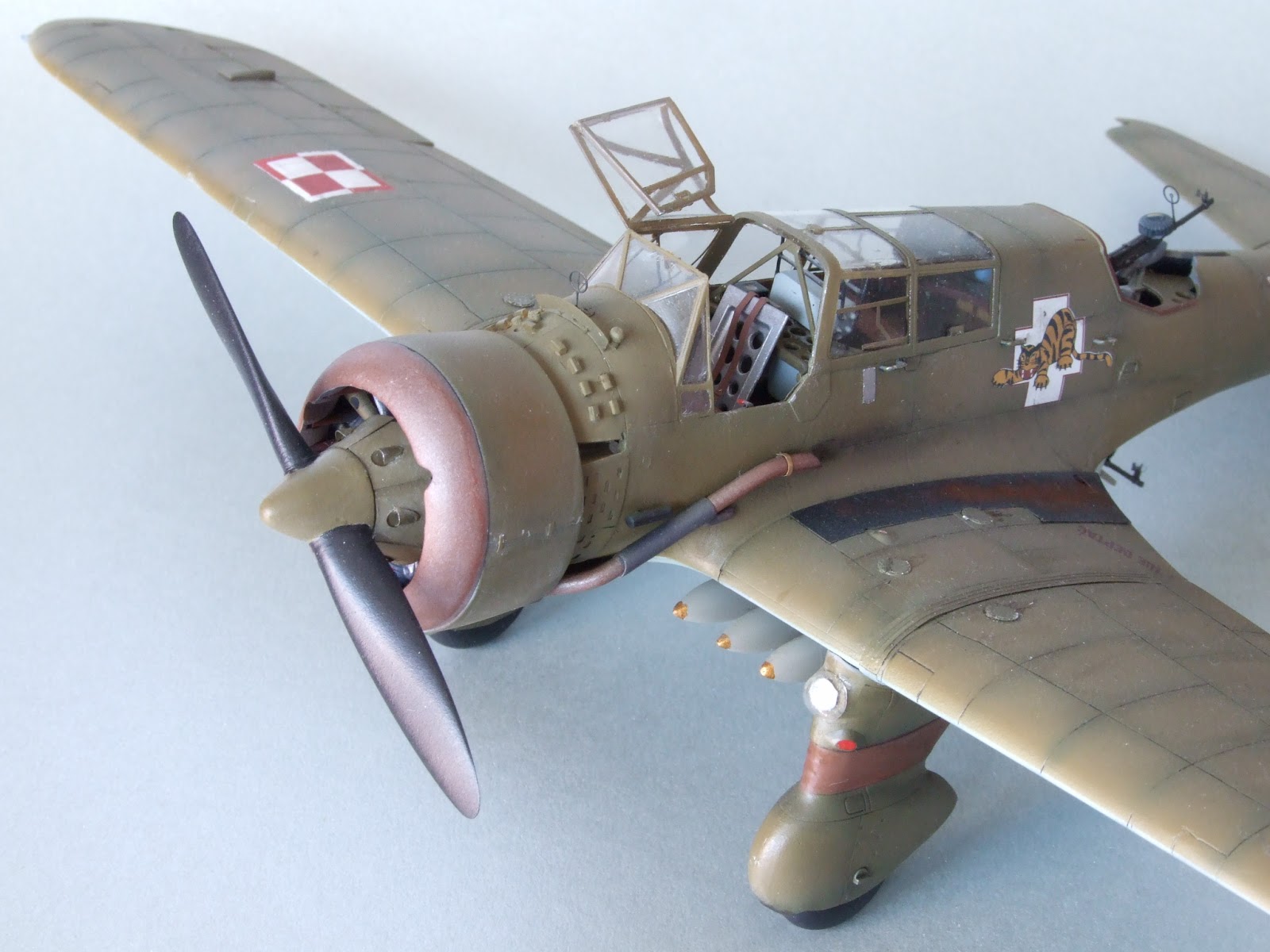 Scale modeling by Arcturus/ Blog modelarski: PZL.23B Karaś (Mirage ...