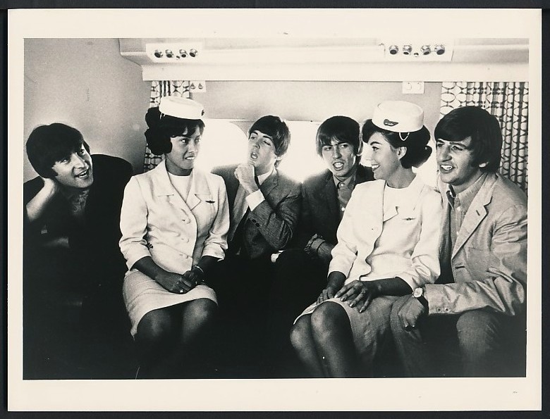 Meet the Beatles for Real: Flying the Friendly Skies