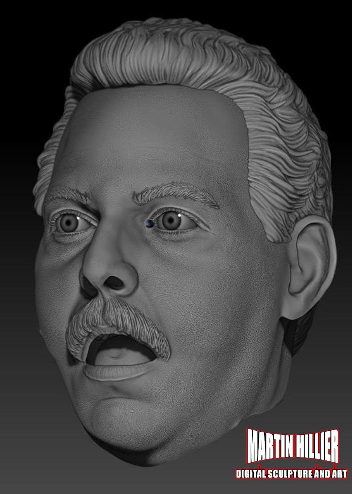 MARTIN HILLIER DIGITAL SCULPTURE AND ART - 1/6 SCALE ACTION FIGURE ...