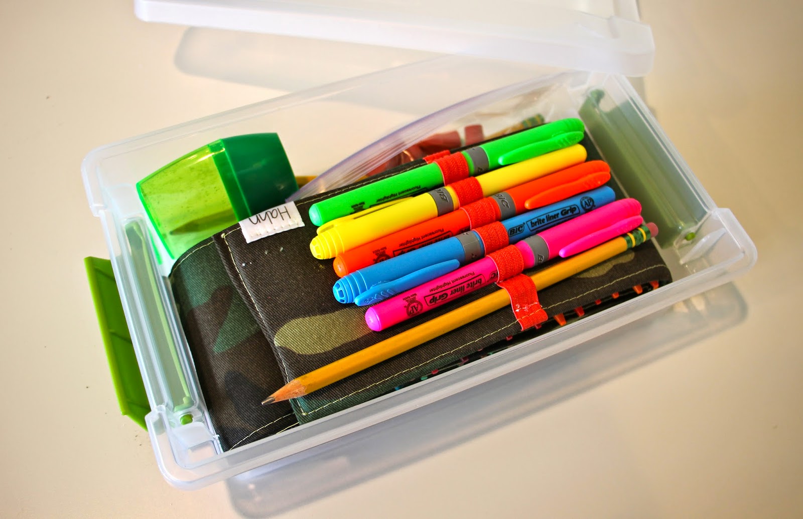 Mini Matisse: School Supplies Organization