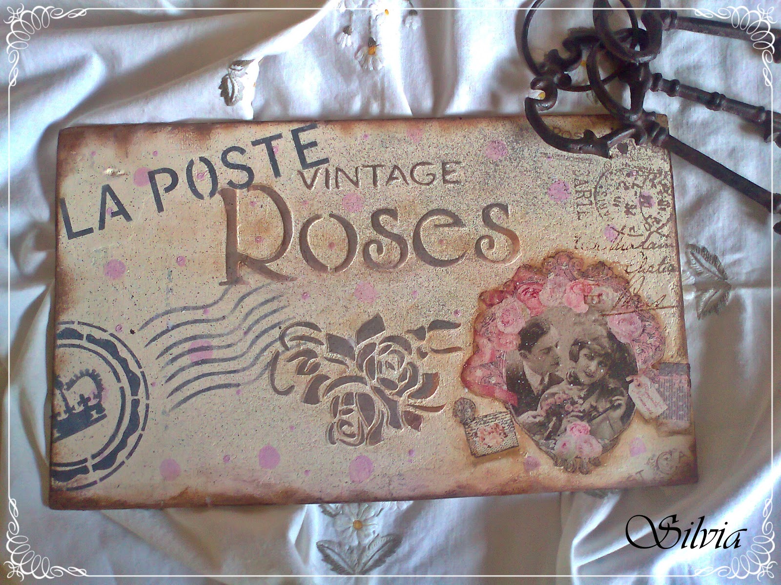 tutorialesmanualidades: cartel vintage